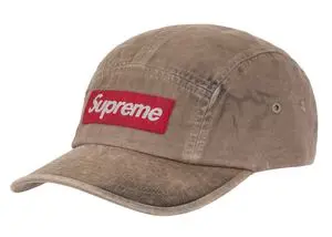 Supreme Supreme Overdyed Camp Cap Brown