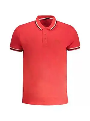 Roberto Cavalli Tipping-detail Cotton Polo Shirt