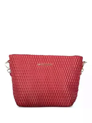 MARIO VALENTINO Quilted Tote Bag With Detachable Strap - Red