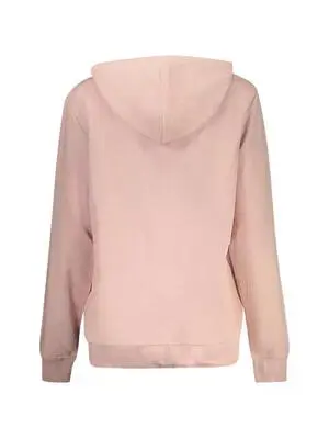 FILA Logo-patch Cotton Hoodie - Pink
