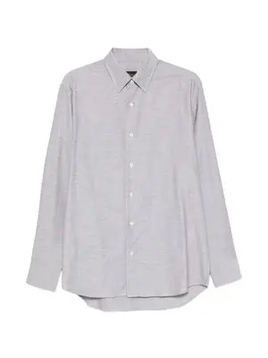 Brioni Cotton Shirt - Grey