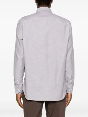 Brioni Cotton Shirt - Grey