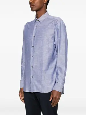 Brioni Cotton Shirt - Blue