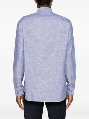Brioni Cotton Shirt - Blue