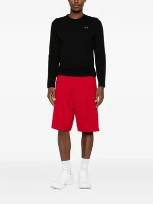 Play Comme Des Garcon Cotton T-shirt - Black