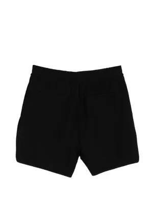 Emporio Armani Cotton Blend Shorts - Black