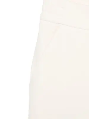Emporio Armani Cotton Trousers - White