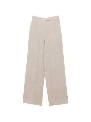 Emporio Armani Linen Trousers - Beige