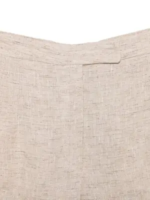 Emporio Armani Linen Trousers - Beige