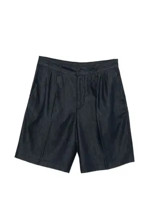 Emporio Armani Pleated Shorts For Men