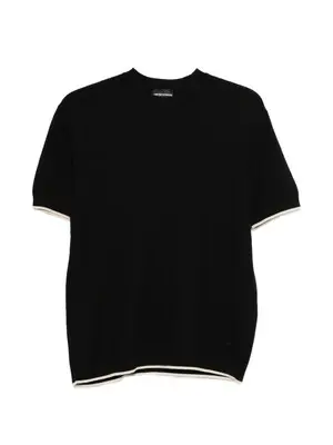 Emporio Armani Cotton Knitted T-shirt