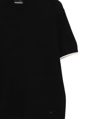 Emporio Armani Cotton Knitted T-shirt