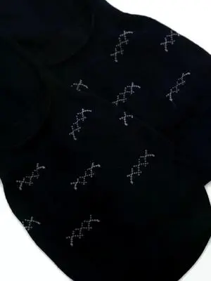 Zegna Iconic Triple X Socks - Blue