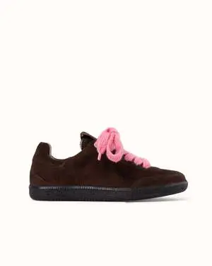DUKE + DEXTER Cb Designer Suede Sneaker - Brown