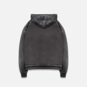 DUKE + DEXTER Printed Washed Hoodie