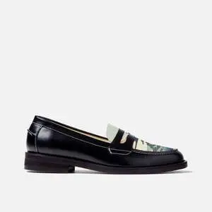 DUKE + DEXTER Wilde Sacred Spring Penny Loafer - Black
