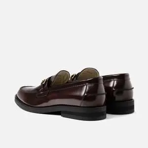 DUKE + DEXTER Wilde Plus Bit Loafer - Buffed Red