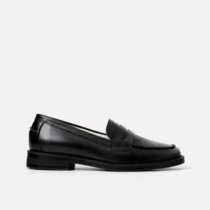DUKE + DEXTER Wilde Penny Loafer - Black