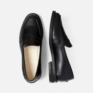 DUKE + DEXTER Wilde Penny Loafer - Black