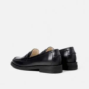 DUKE + DEXTER Wilde Penny Loafer - Black