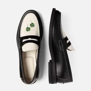 DUKE + DEXTER Wilde Penny Loafer - Clover