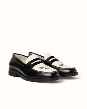 DUKE + DEXTER Wilde Penny Loafer - Clover
