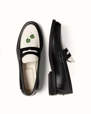 DUKE + DEXTER Wilde Penny Loafer - Clover