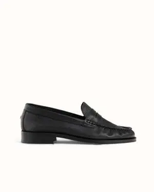 DUKE + DEXTER Ezra Tumbled Ruched Loafer