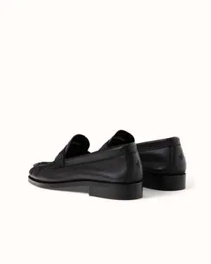DUKE + DEXTER Ezra Tumbled Ruched Loafer