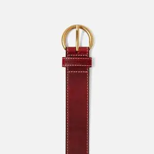 DUKE + DEXTER Ellis Belt - Red Cherry