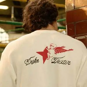 DUKE + DEXTER Cherub Vintage Waffle Top