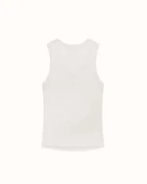 DUKE + DEXTER Logo Ribbed Vest