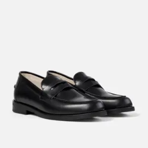 DUKE + DEXTER Wilde Penny Loafer - Black