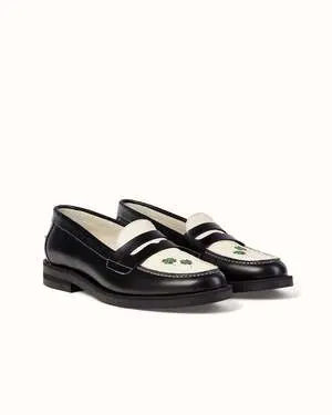 DUKE + DEXTER Wilde Penny Loafer - Clover