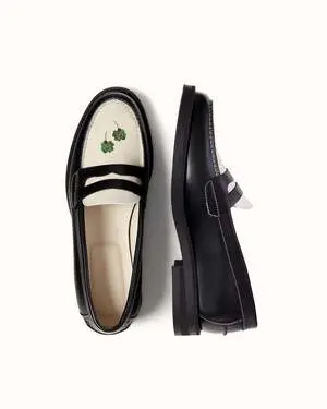 DUKE + DEXTER Wilde Penny Loafer - Clover