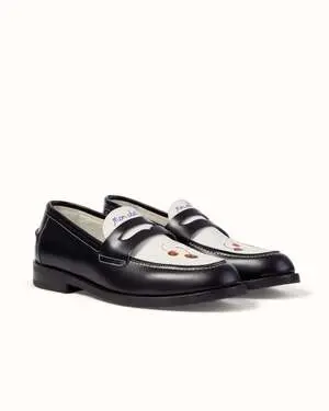 DUKE + DEXTER Wilde Penny Loafer - Cherry