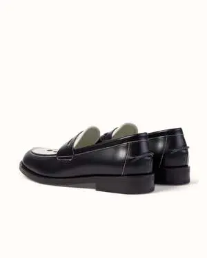 DUKE + DEXTER Wilde Penny Loafer - Cherry
