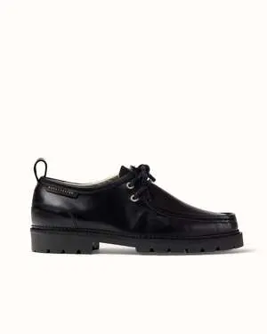 DUKE + DEXTER Moby Lace-up Leather Boots - Black