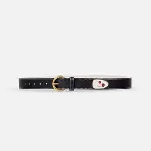DUKE + DEXTER DUKE + DEXTER Ellis Belt Cherry