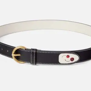 DUKE + DEXTER Ellis Belt - Cherry