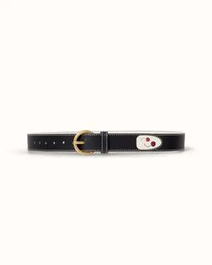 DUKE + DEXTER Ellis Belt - Cherry