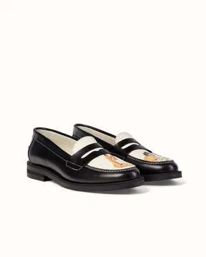 DUKE + DEXTER Wilde Penny Loafer - Pin Up