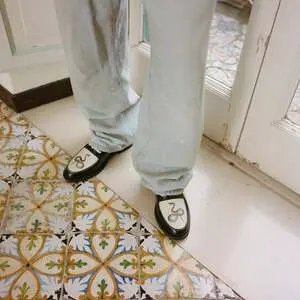 DUKE + DEXTER Wilde Penny Loafer - Snake