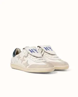 DUKE + DEXTER Plus Duke White + Navy Sneakers - Ny