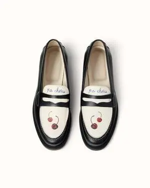 DUKE + DEXTER Wilde Penny Loafer - Cherry