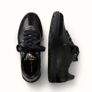 DUKE + DEXTER Plus Duke Leather And Suede Sneakers With Detachable Leopard Print Pony Hair Tongues