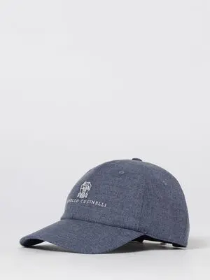 Brunello Cucinelli Brunello Cucinelli Baseball Cap Denim