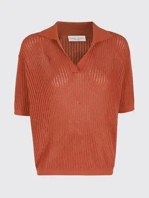 ROBERTO COLLINA Cotton Blend Knit Polo Shirt