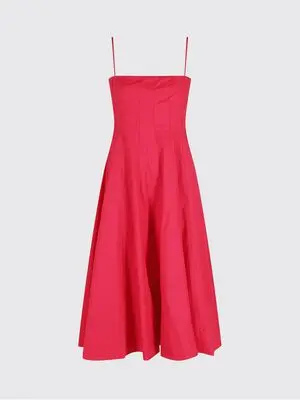 Staud Midi Dress - Cherry
