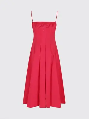 Staud Midi Dress - Cherry